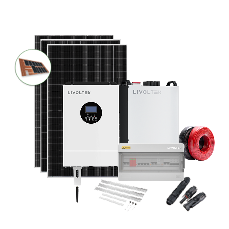 Residential Off-Grid Solar Kit 6.2kW/5kWh Single Phase